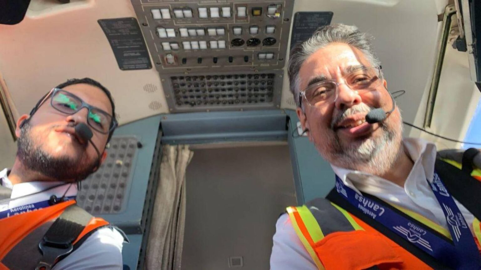 Luis Ángel Araya piloto víctima de accidente aéreo en Roatán