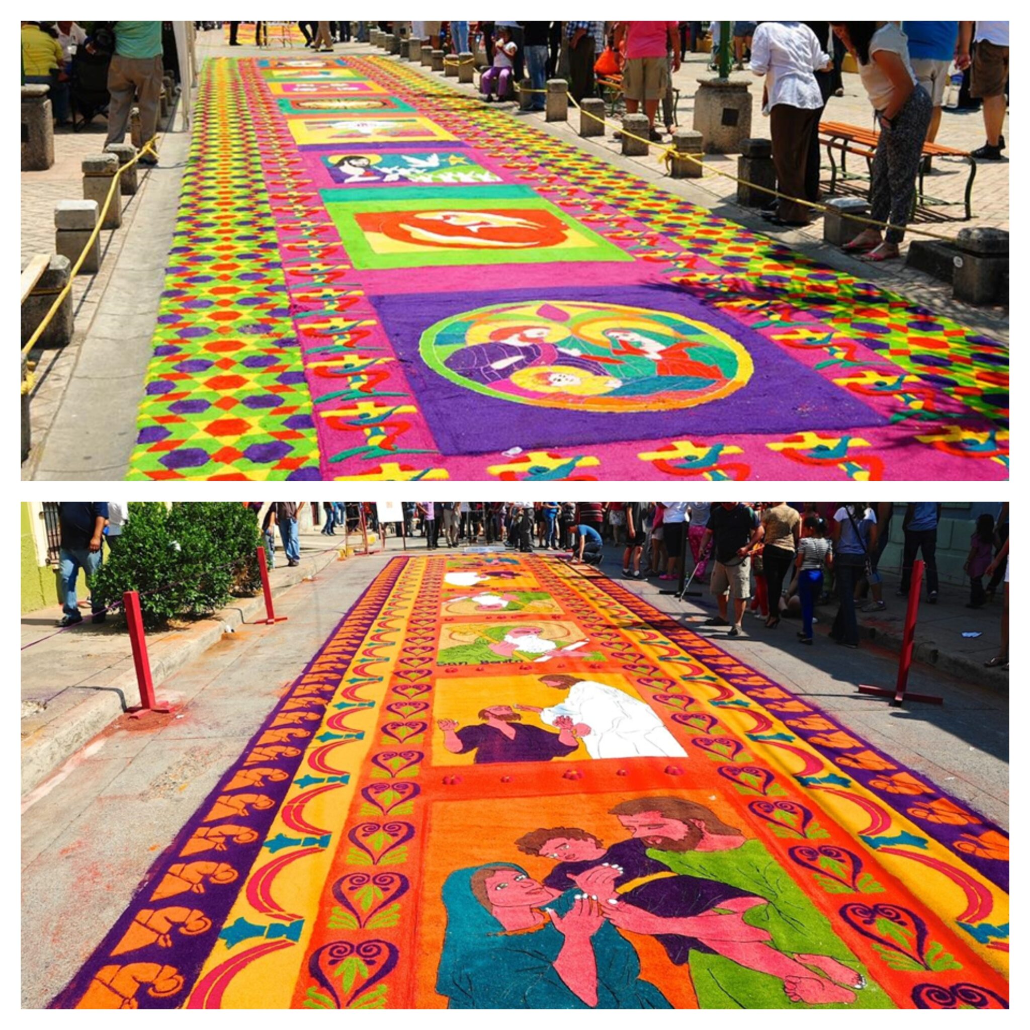 Alfombras Semana Santa Honduras: ¿Dónde las puedo ver?